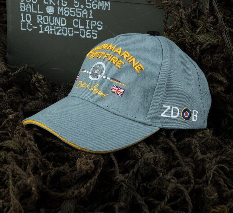 British Army RAF Supermarine Spitfire Cap Baseball Royal Air Force Hat ...