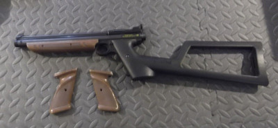 AMERICAN CLASSIC , CROSSMAN MOD 1377 AIRGUN WITH RIFLE STOCK | eBay