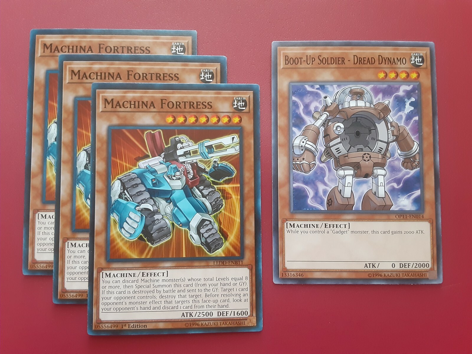 Yugioh Gadget Deck 40 Card Red Green Yellow Gold Silver Budget ...