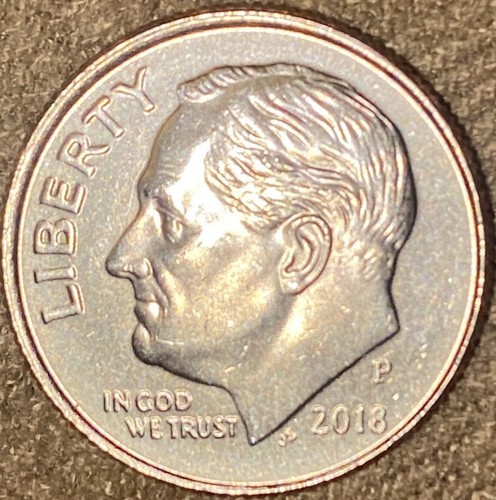 2018 P Roosevelt Dime/ Rim Error | eBay