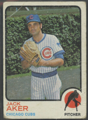 1973 Topps #262 Jack Aker Chicago Cubs | eBay