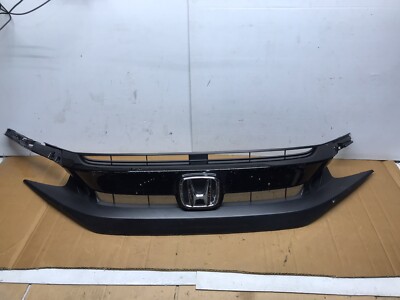 2016-2018 Honda Civic Grill With Emblem Black P/N 71121-TBA-A51 16-18 ...