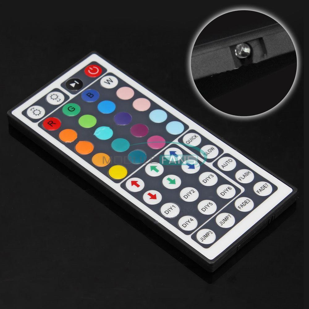 20/24/44Key DC 12V RGB LED Light Strip IR Sensor Controller Sound Music ...