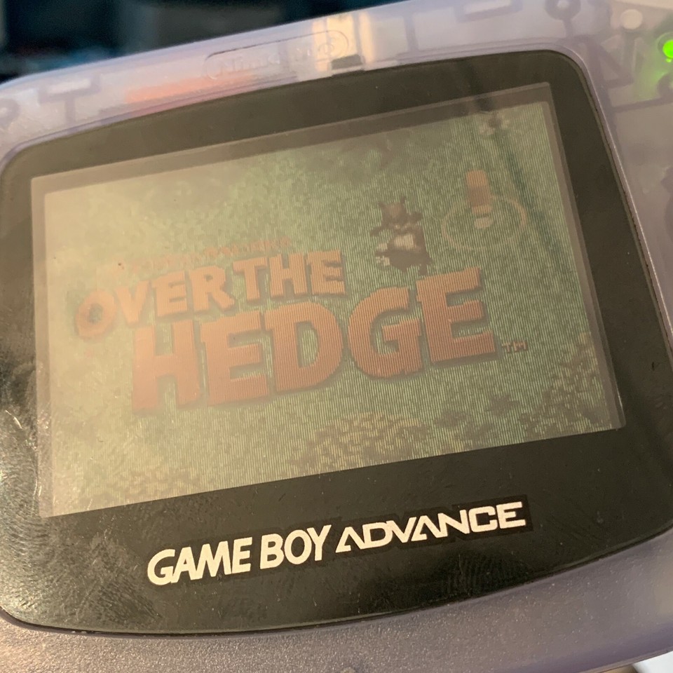 Over the Hedge for Gameboy Advance - AUTHENTIC - GBA 47875814578 | eBay