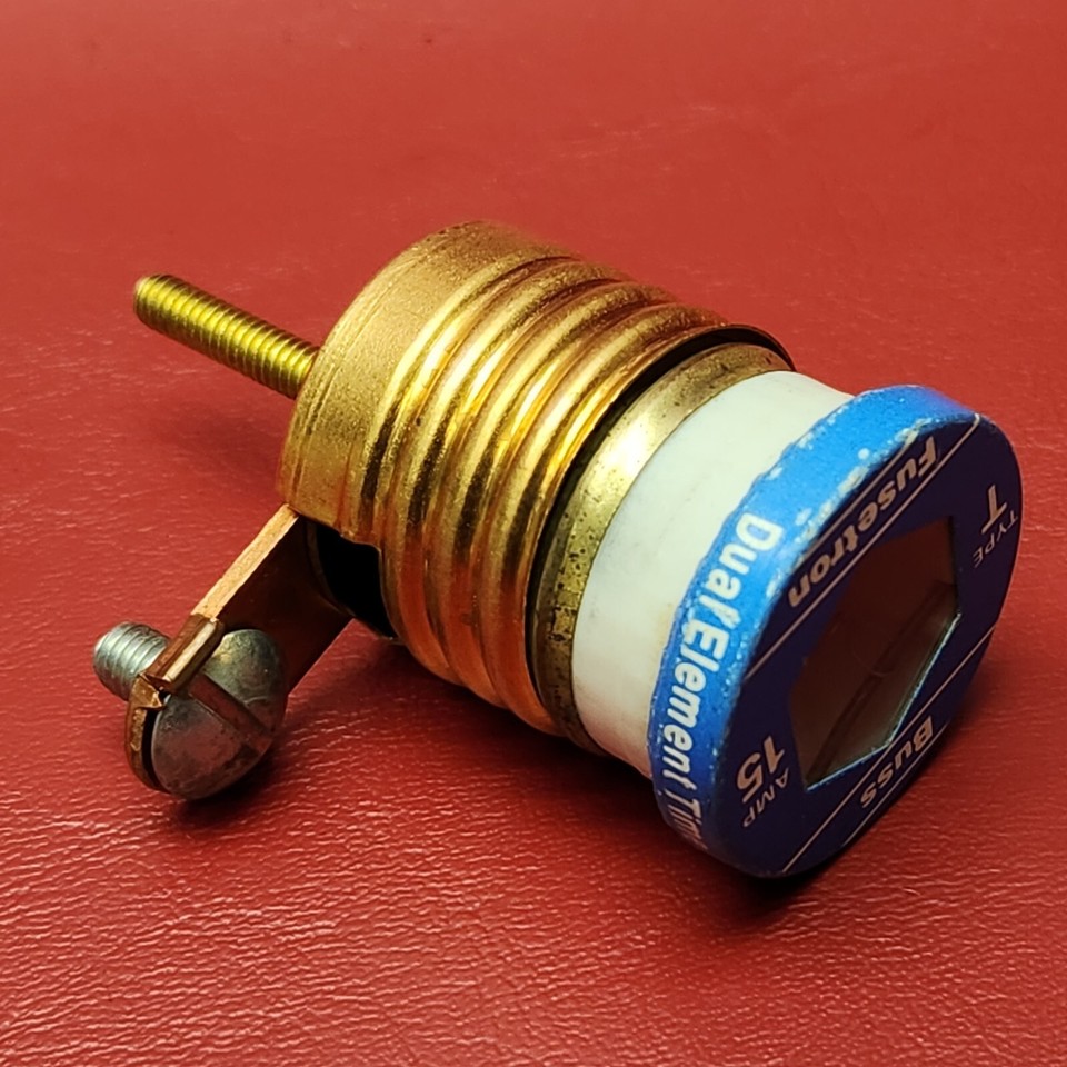 NEW American Fuse Holder Edison Base Socket Base Replacement Parts ...