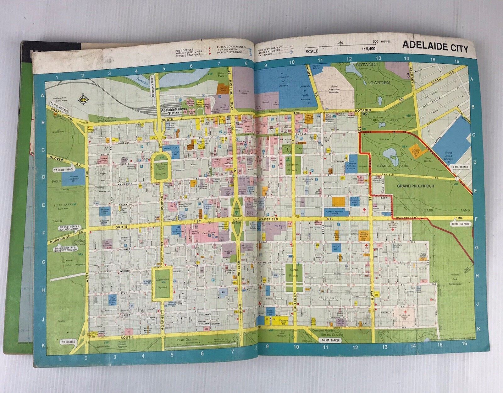 Adelaide UBD Street Directory 1995 | eBay Australia