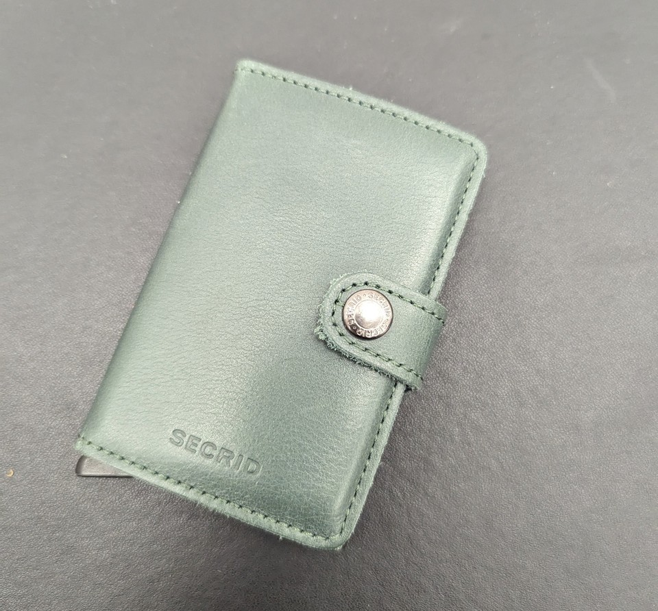 Secrid Mini Wallet Card Protector leather Wallet Safe Card Case 8-10 ...