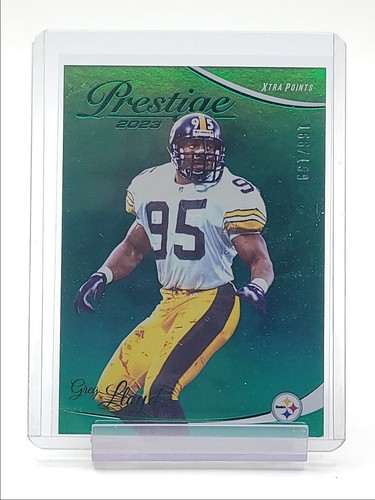 GREG LLOYD 2023 PRESTIGE FOOTBALL GREEN XTRA POINTS STEELERS /199 Q4286 ...