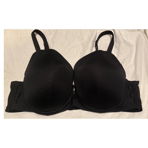 Cacique Full Figure Black Cooling French Full Coverage Underwire Bra ...