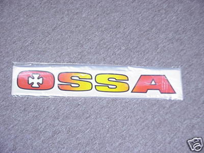 Vintage 1970's OSSA Decal Large 18" x 2-1/2" (053) | eBay