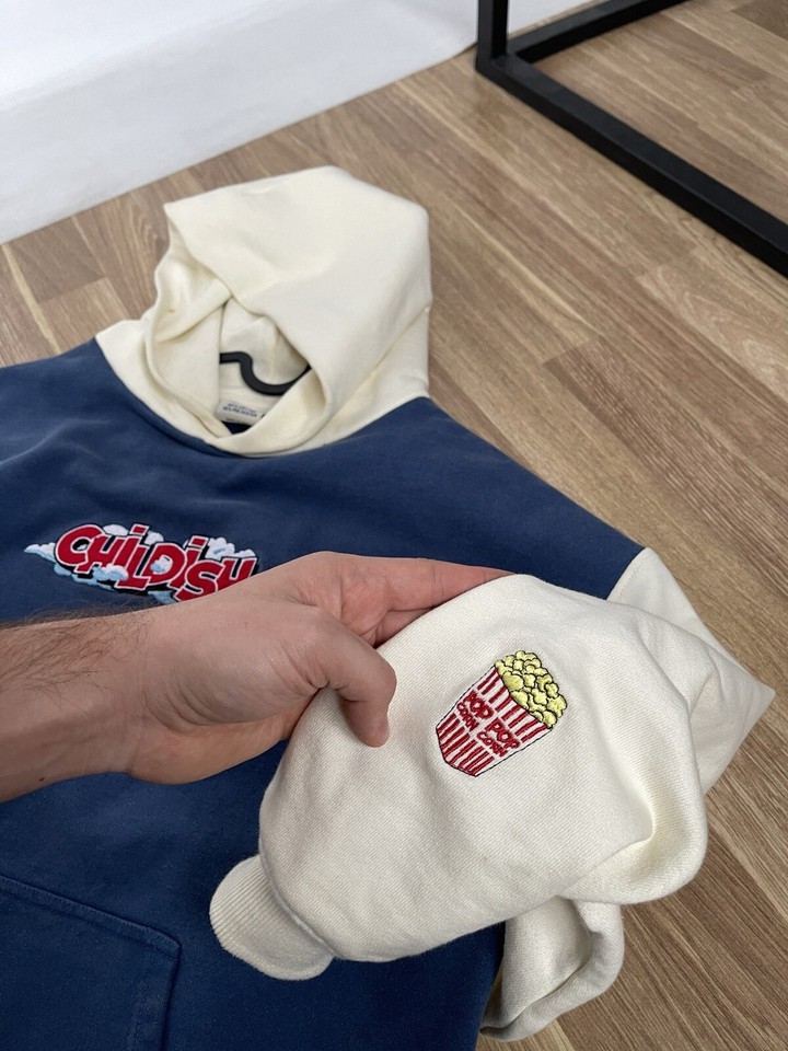 TGF Childish Theme Park Hoodie 100% Genuine Heavy Cotton Oversized SIZE ...