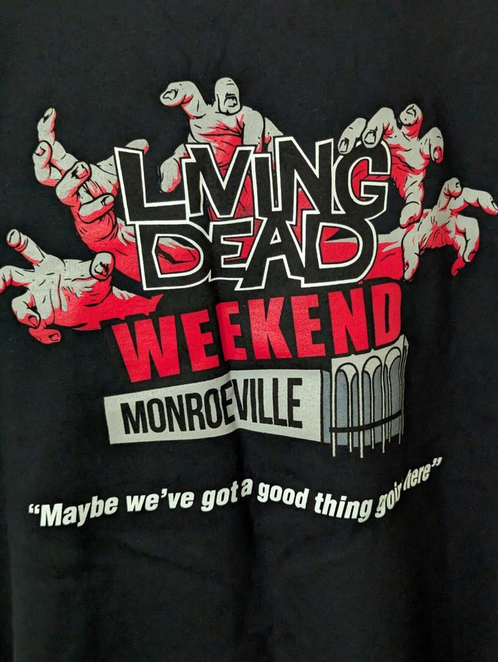 Living Dead Weekend Monroeville Mall 2023 T-Shirt Size Large Authentic ...