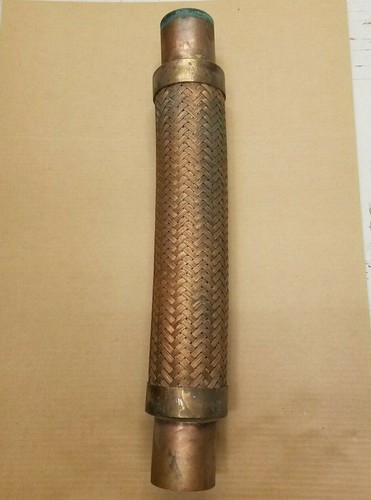 Anaconda Flex Joint 3" Copper Sweat Ends, 3-1/8" OD, 26-5/8" OAL, 150 ...