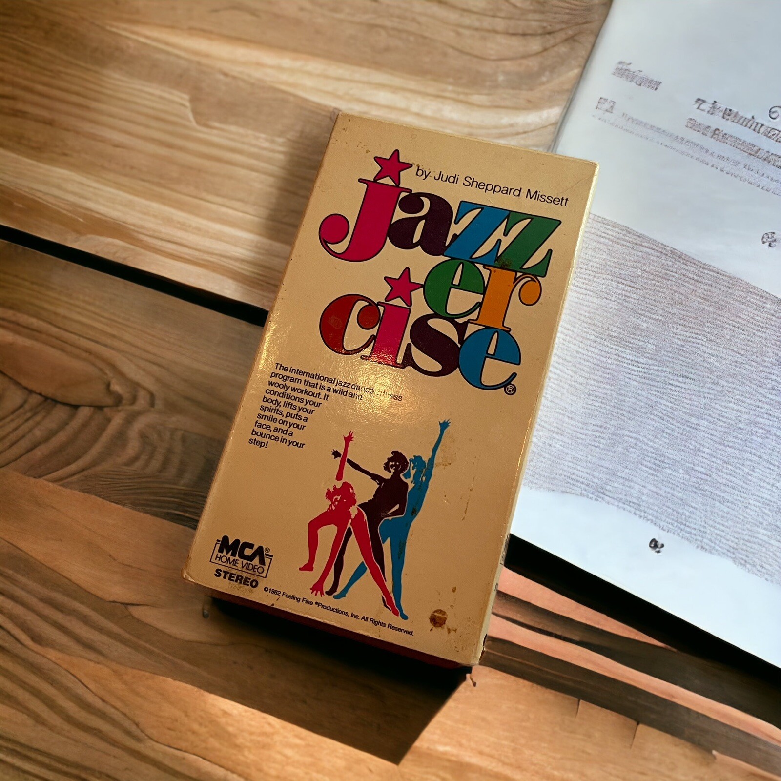 JAZZERCISE Early MCA VHS Videocassette 1982 RARE HTF Physical Fitness ...