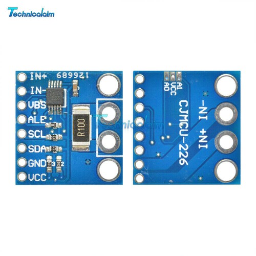 36V INA226 I2C IIC Bi-Directional Voltage Current Power Alert Monitor ...