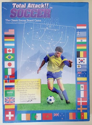 NEW Total Attack!! SOCCER Classic Soccer Board Game - Shrink-wrapped | eBay
