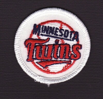Minnesota Twins 2" Round Embroidered Iron On Patch *Vintage* #390 | eBay