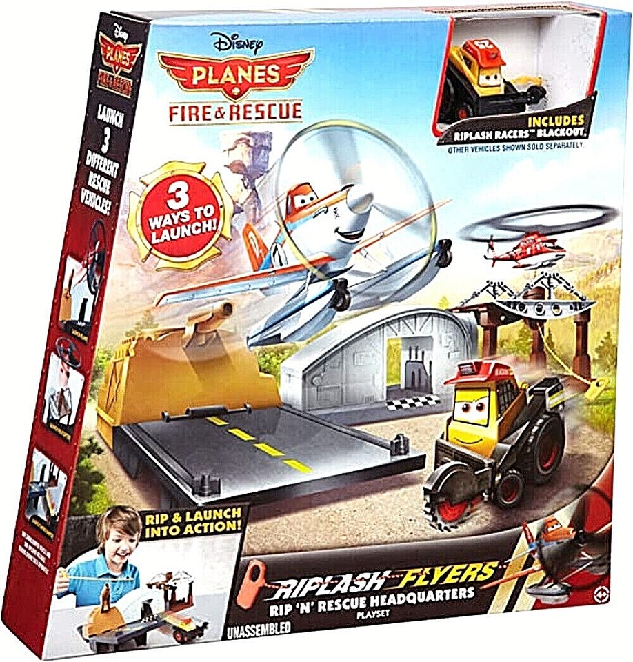 Disney Planes Fire & Rescue Riplash Flyers Rip N Rescue Headquarters ...