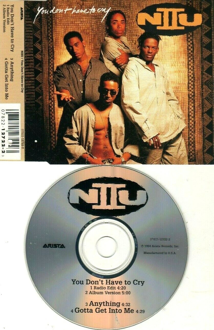 N II U You don't have to cry RARE (1994, CD) LIKE NEW | eBay