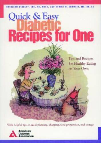 Quick & Easy Diabetic Recipes For One - Paperback - VERY GOOD ...