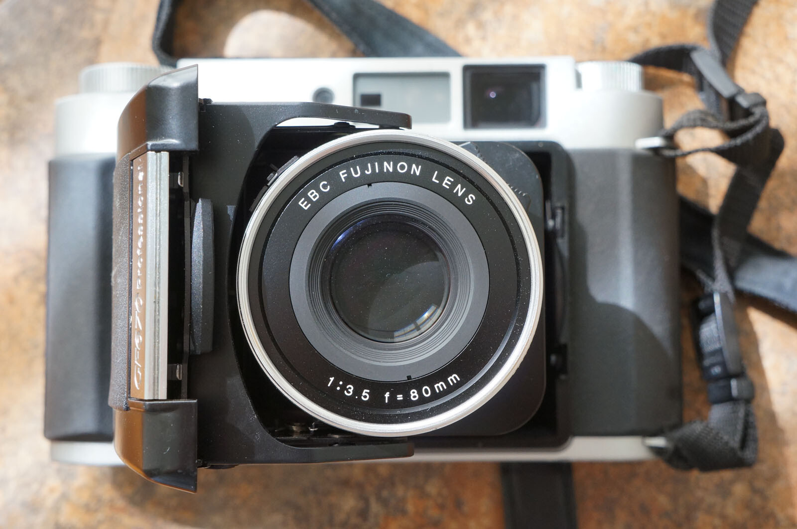 Pre-owned Fuji Fujifilm GF670 670 Pro Silver Medium Format Film Camera ...