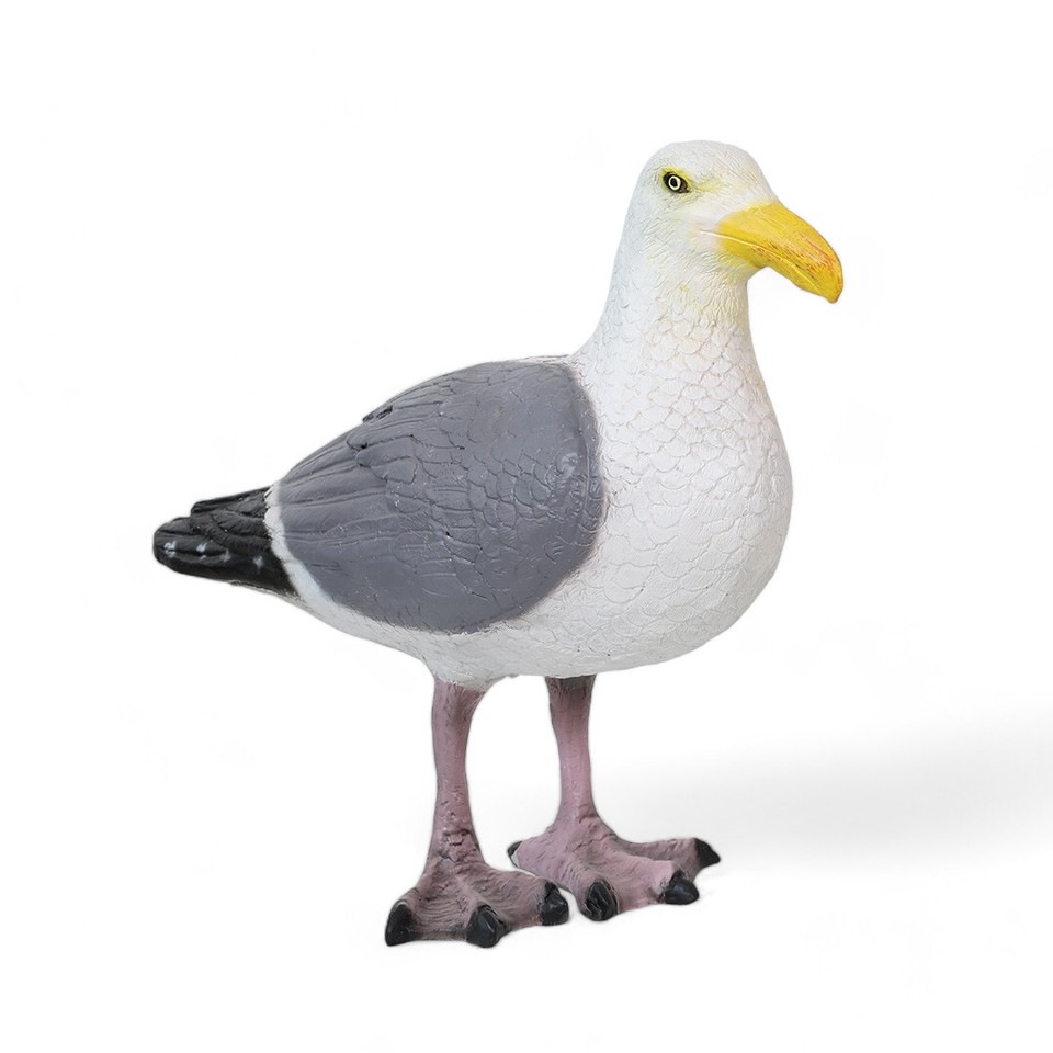 Seagull Statue - Life Size Seagull Statue - Seagull Bird Statue Indoor ...