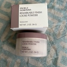 Merle Norman Remarkable Finish Loose Powder Deep Makeup 1oz for sale ...