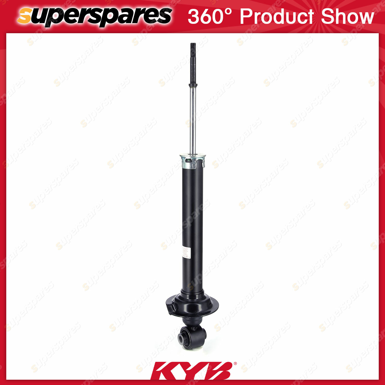2x Rear KYB Gas-A-Just Shock Absorbers for Lexus GS300 GRS190 3 RWD ...