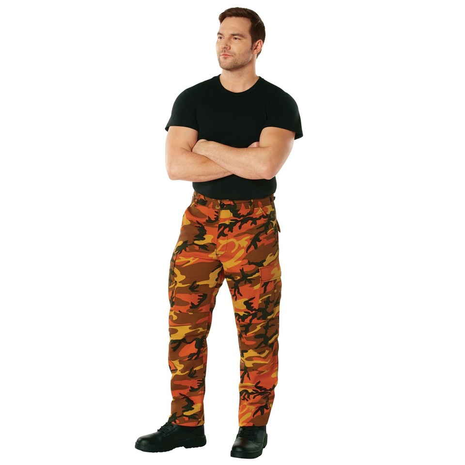 Military BDU Pants - Army Cargo Fatigue Camouflage Camo | eBay