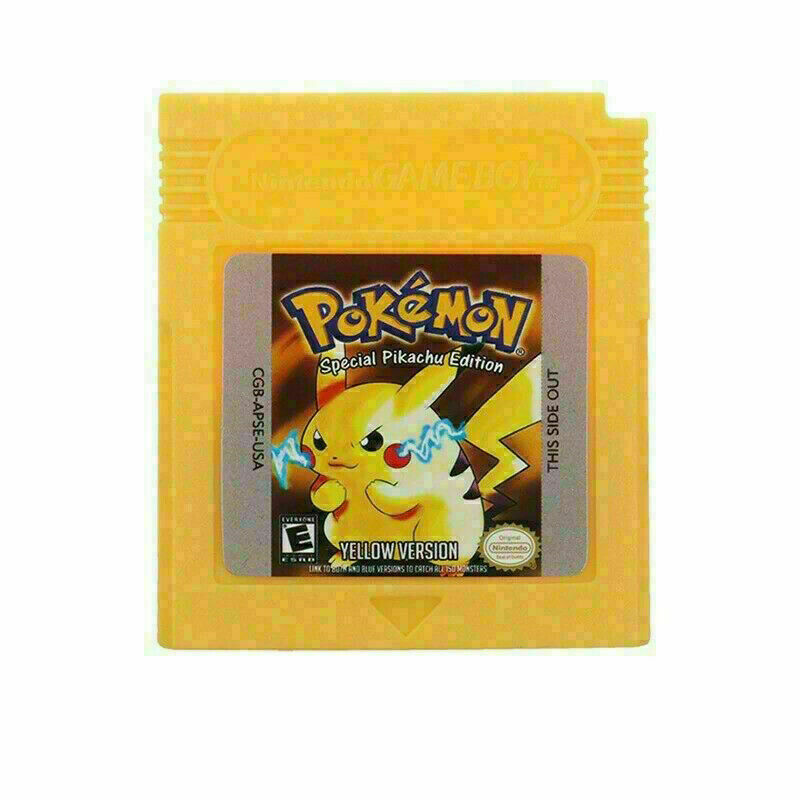 Game Card Classic For Nintedo Game Card GBC All Colours Pokemon Game ...