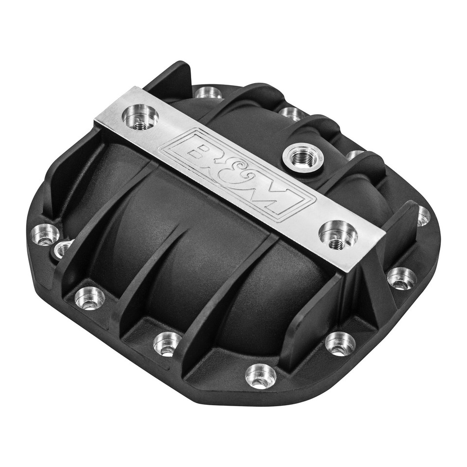 B&M 41296 Hi-Tek Aluminum Differential Cover - Black Ford Super 8.8 | eBay