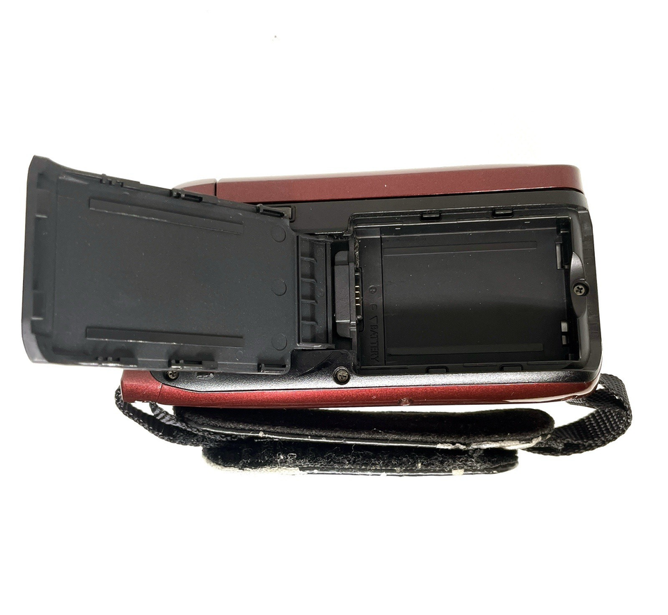 【MINT】 Canon iVIS HF R21 HD Video Camera Camcorder Red w/ Box tested ...