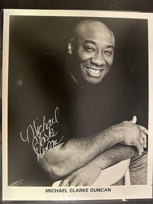 MICHAEL CLARKE DUNCAN Autograph Original Autographed 8x10 | eBay