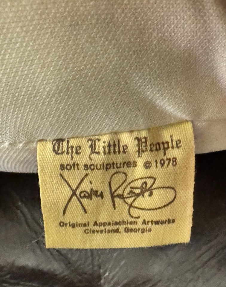 1979 The Little People Xavier Roberts Signed Soft Sculpture Cabbage ...