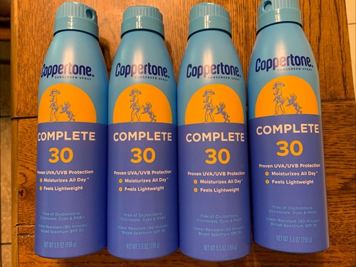 Coppertone Complete 30 Sunscreen Spray Lot Of 4 | eBay