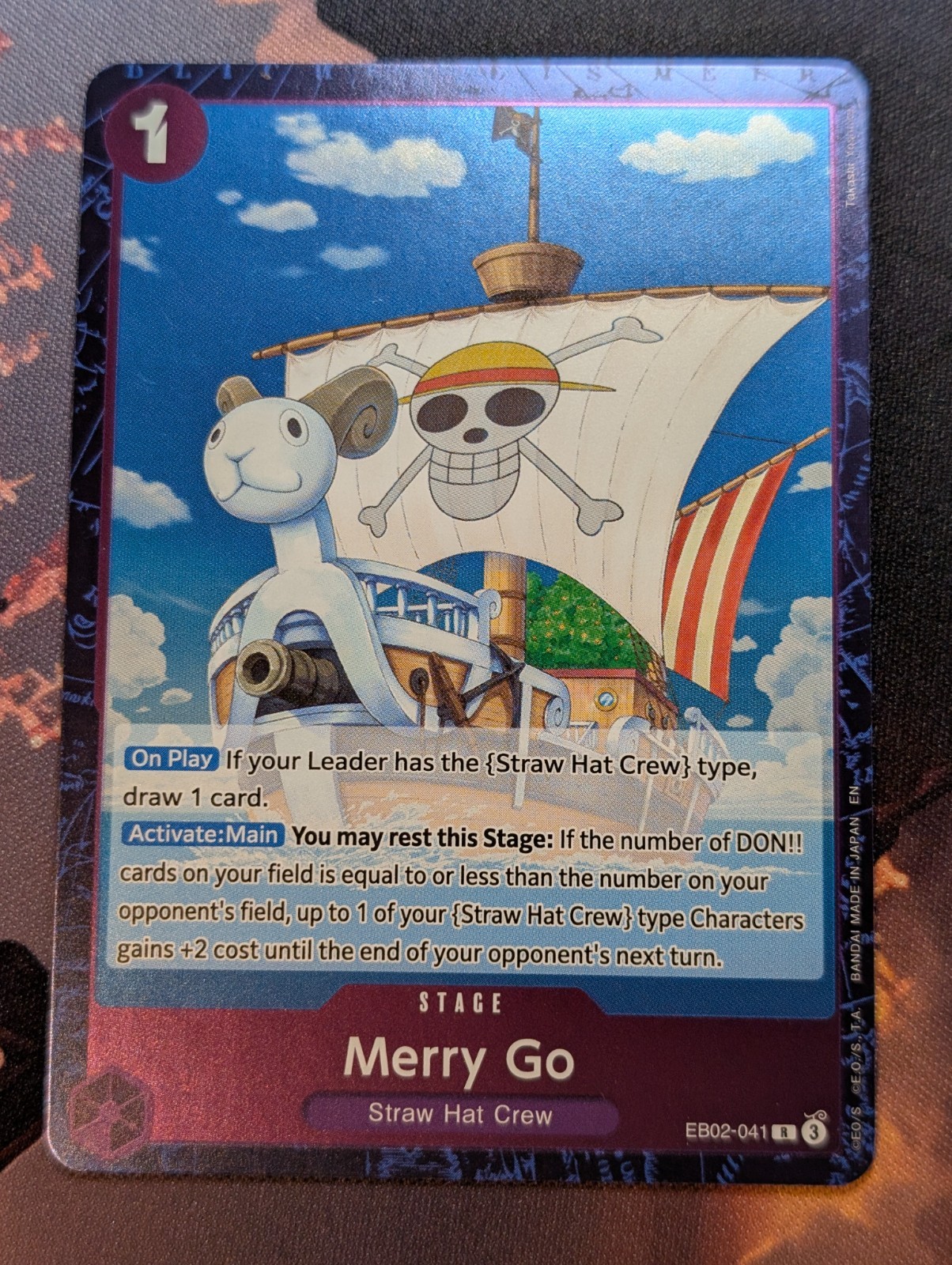 Merry Go EB02-041 R - One Piece Card Game - English | eBay