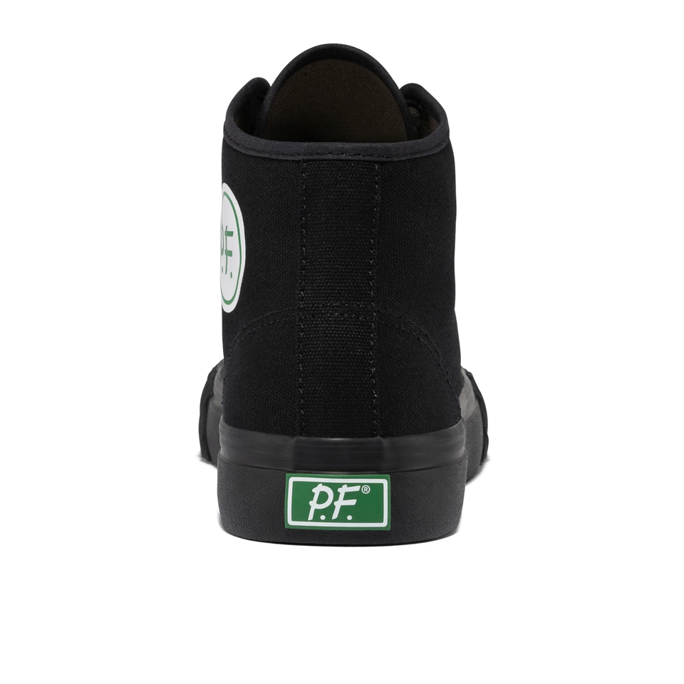 PF Flyers Hi Top All Black | eBay