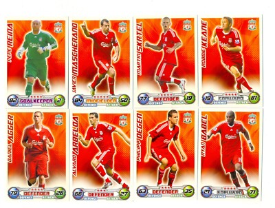 Topps Match Attax 2008-09 Premier League Football Club team set ...