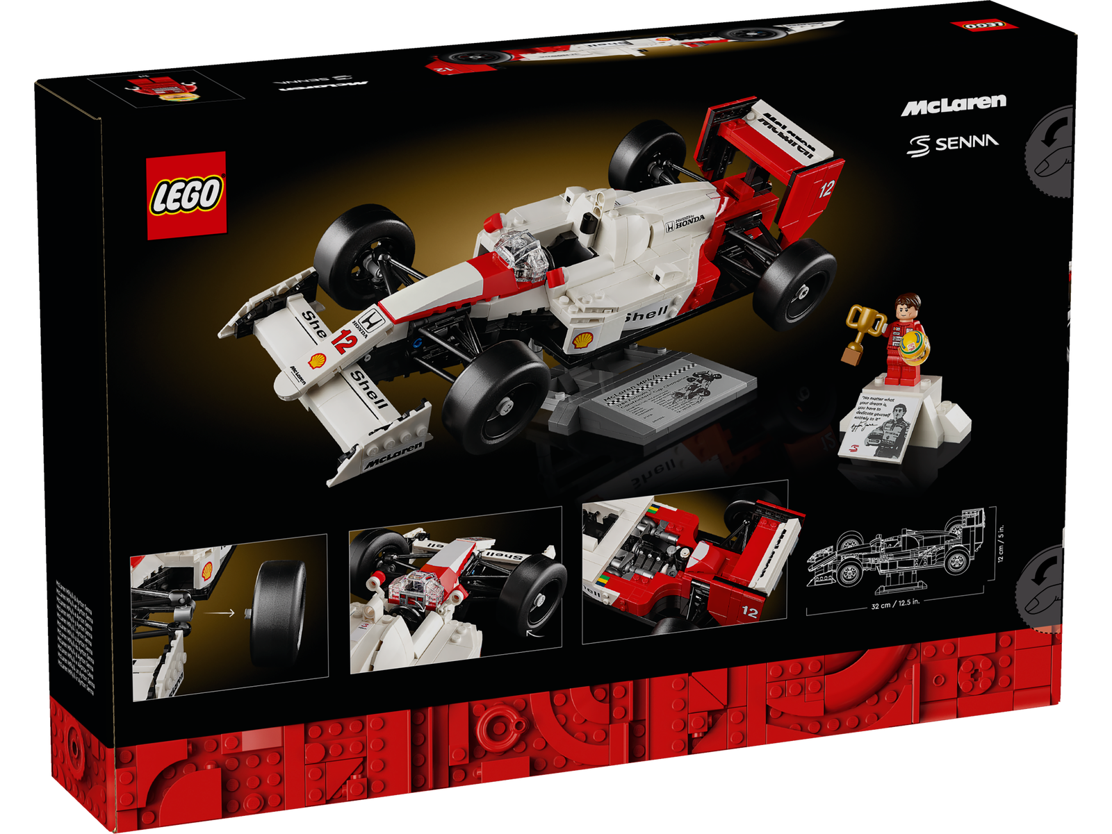 LEGO Mclaren Mp4/4 & Ayrton Senna | eBay