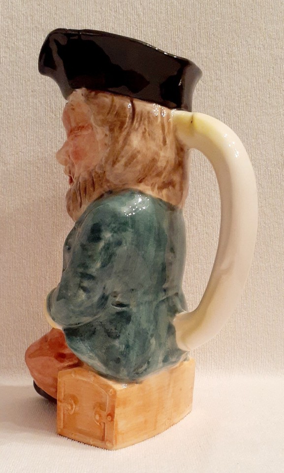 Vintage - Metal Pirate Treasure Chest Bank and Ceramic Pirate Toby Jug ...