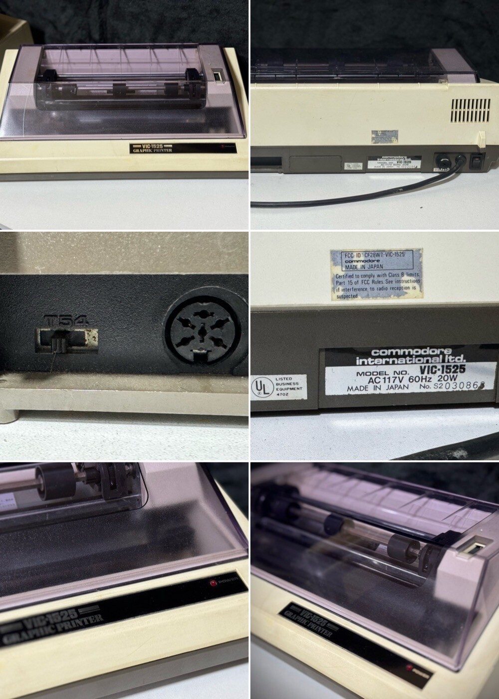 Vintage Commodore VIC-20 Computer w/ Printer, Disk, Modem, Cassette ...