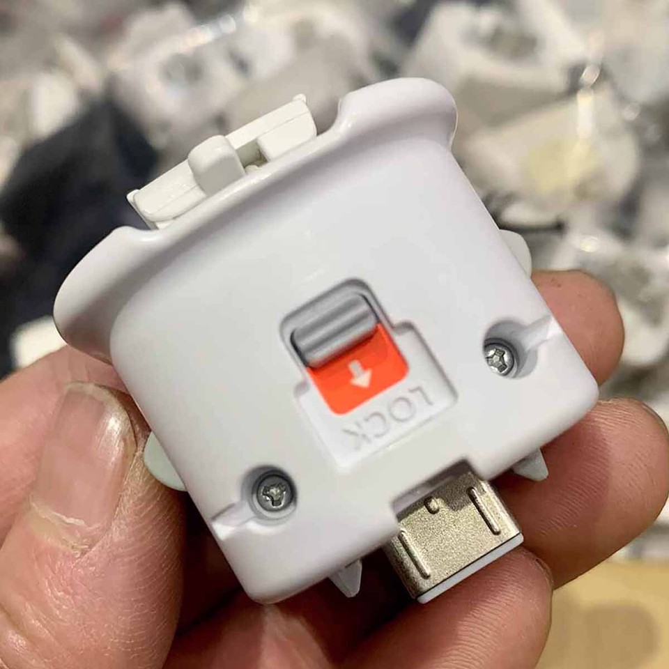 Original OEM Nintendo Wii Motion Plus Adapter RVL-026 White Excellent ...