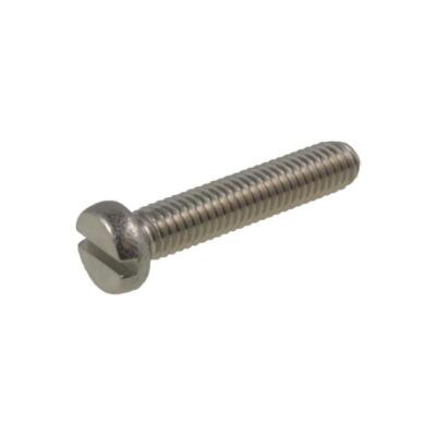 Pack of 5 Stainless M3 x 40mm Metric Cheese Head Slot Machine Screw A2 ...