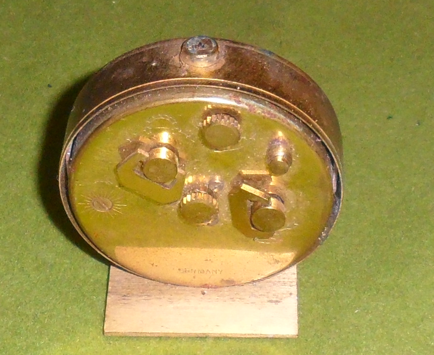 Vintage Westclox Wind-Up Desk Tabletop Alarm Clock with Glow in Dark ...