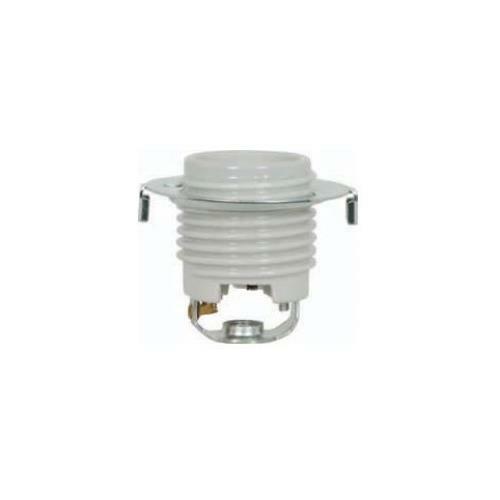 Satco Keyless Threaded Porcelain Socket with Hickey and Ring - 801679 ...