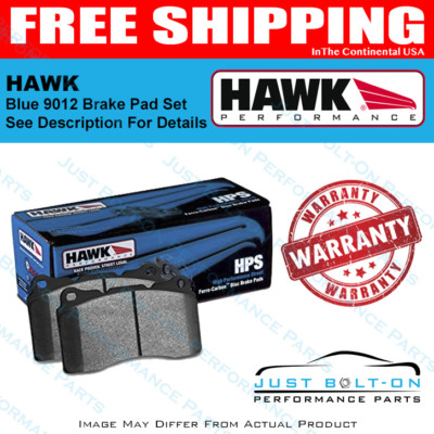 HAWK Blue 9012 Brake Pad Sets Racing Vehicle Fitment See Descr. HB151E ...