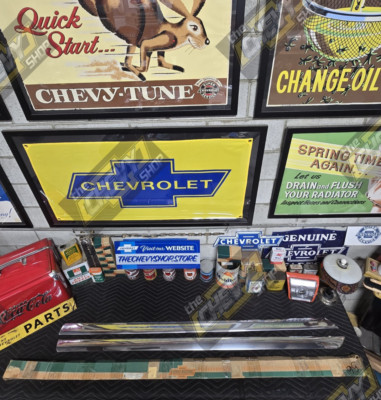 1956 Chevy Bel Air/Nomad Rocker Mouldings N.O.S. GM Part# 987281 | eBay