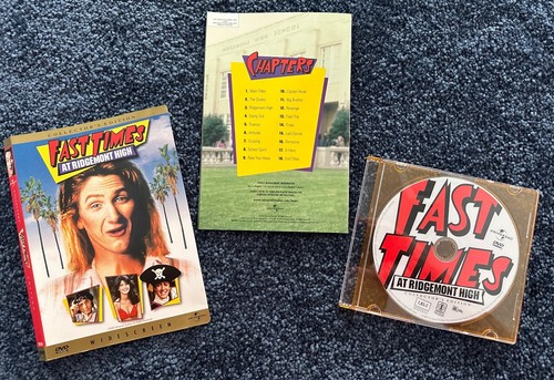 Fast Times at Ridgemont High (Collectors DVD) Disc, Slim Case & Insert ...