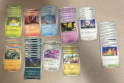 Pokemon Shrouded Fable Complete Base Set 1-64 Common/Uncommon/Rare 55 ...