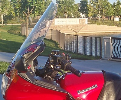 Calsci Tinted or clear Shorty WIndshield for Kawasaki Concours 1000 ...